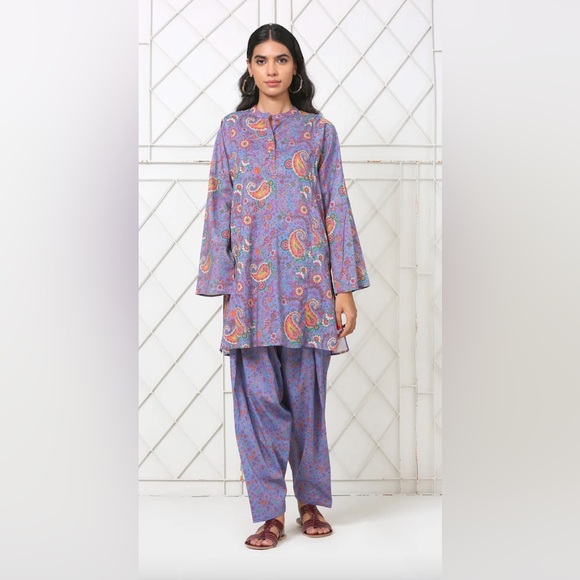 generation | Kurta Bottoms | Generation Pakistan Nostalgia Purple ...